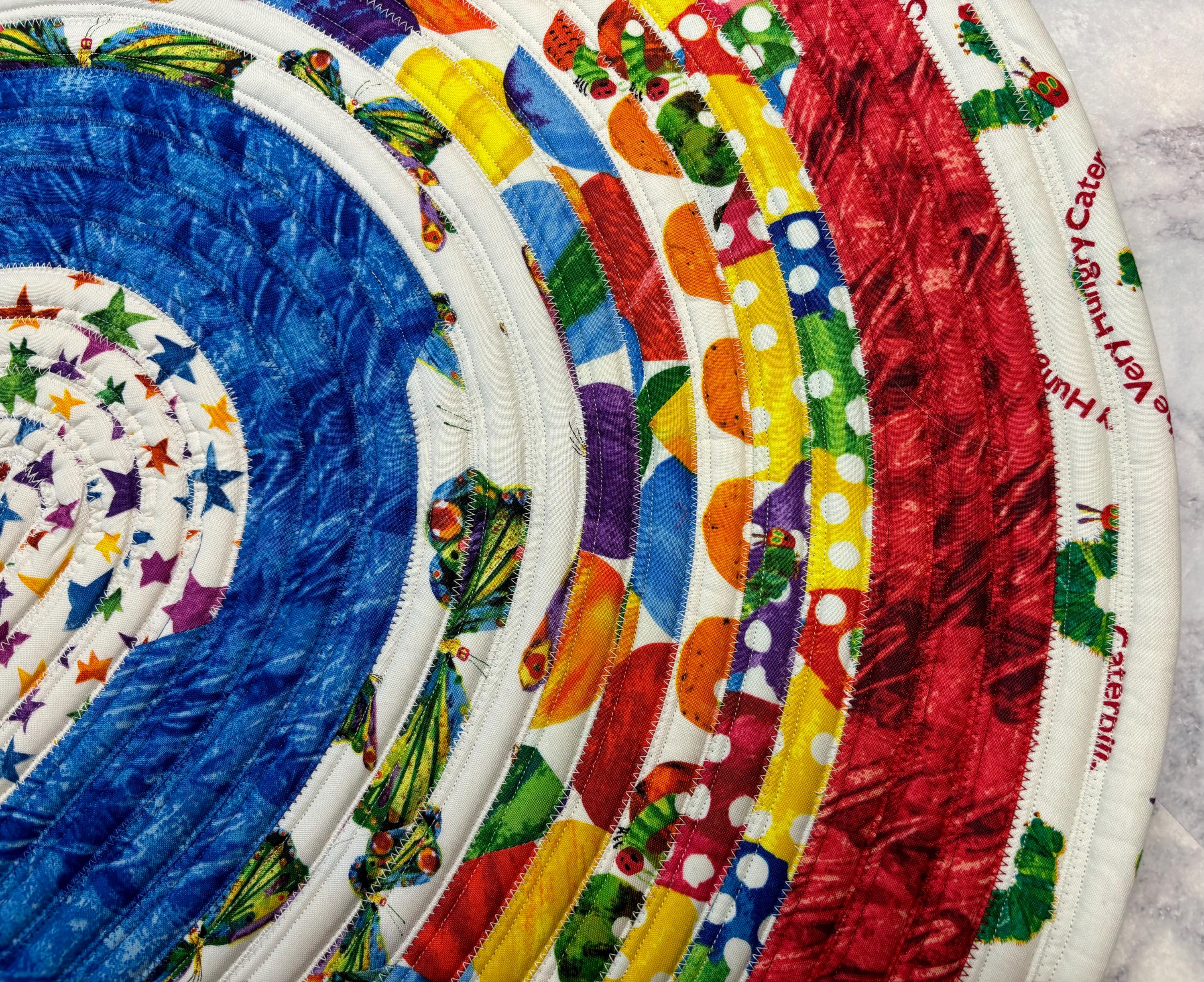 The Very Hungry Caterpillar - Oval Jelly Roll Rug - 46 Inches - House ...