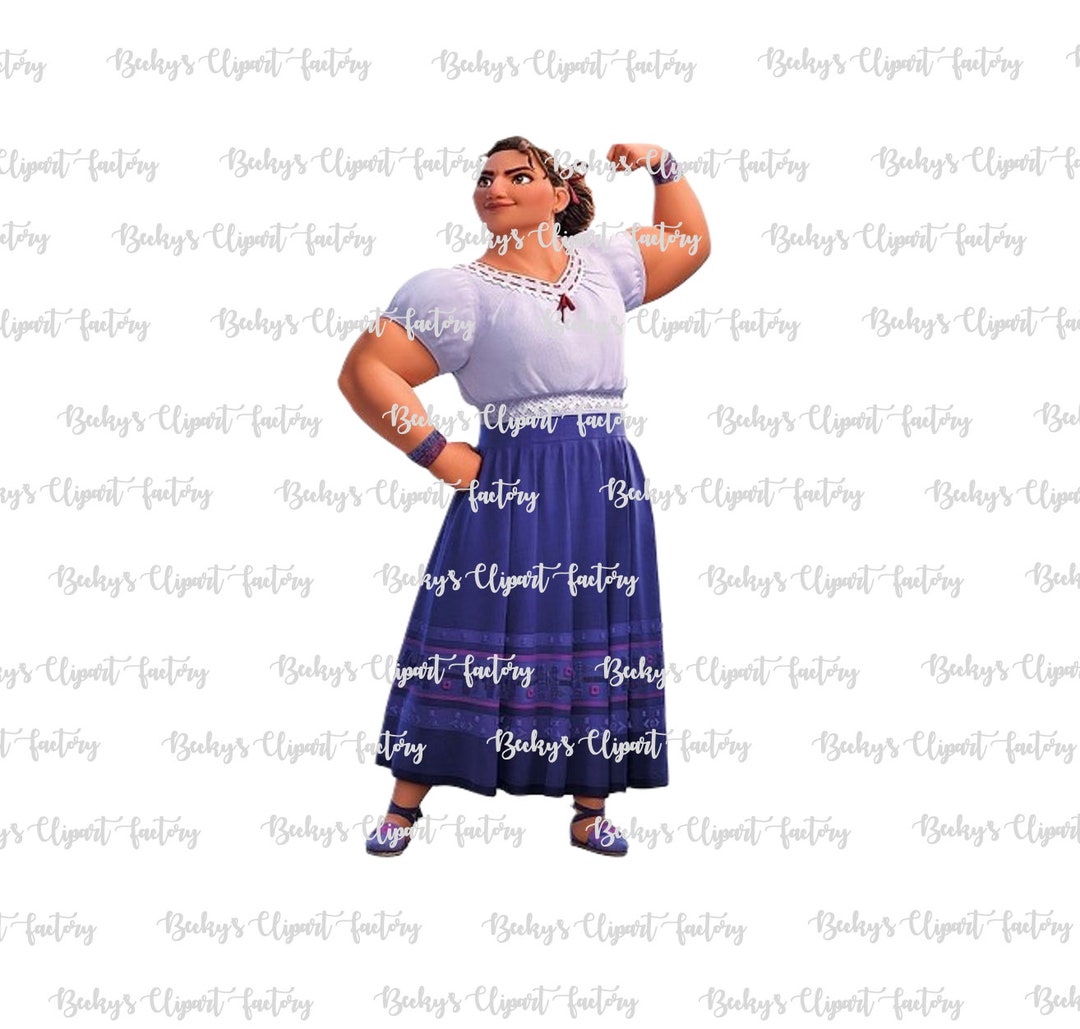 Luisa Full Pic Clipart Image, Png, for Printer - Etsy