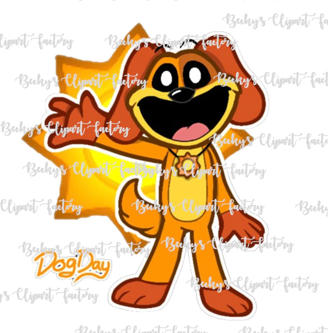 Buy Dogday Smiling Critters 1 Clipart Png Image Printable Downloadable ...