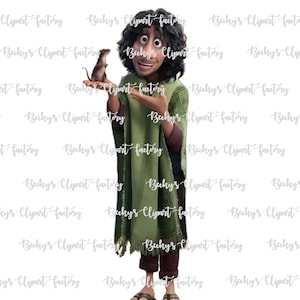 Encanto Individual Family Members Augustin, Alma and Julietta Full ...