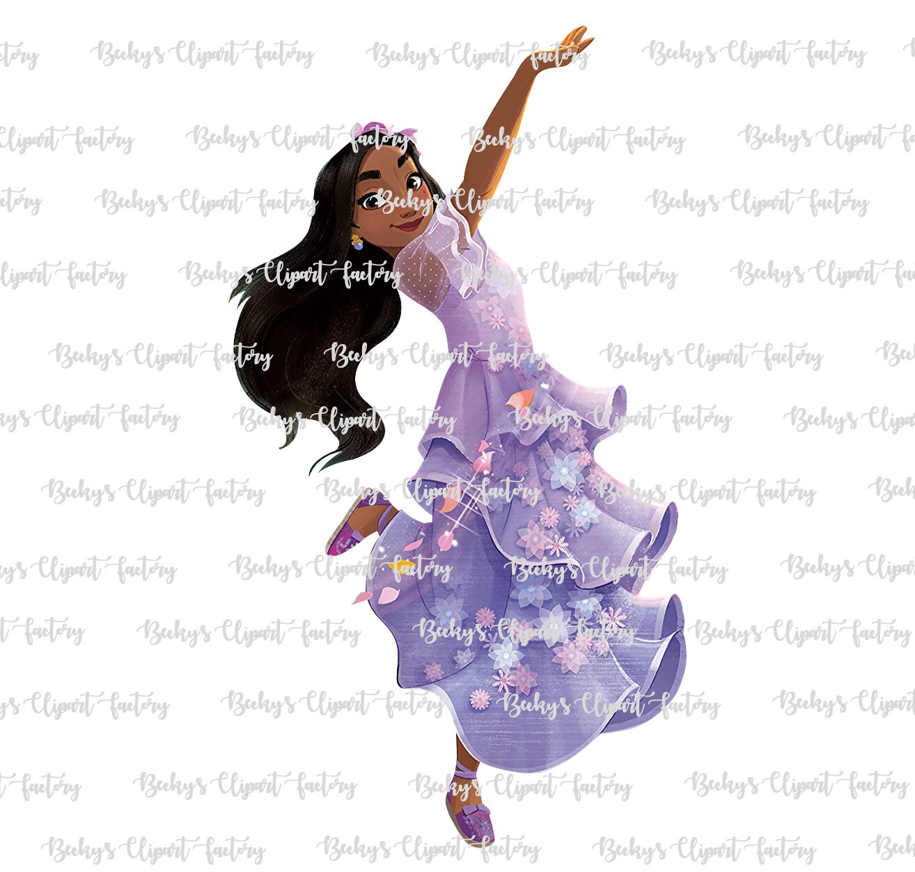 Isa Dancing Clipart Image Png for Printer - Etsy