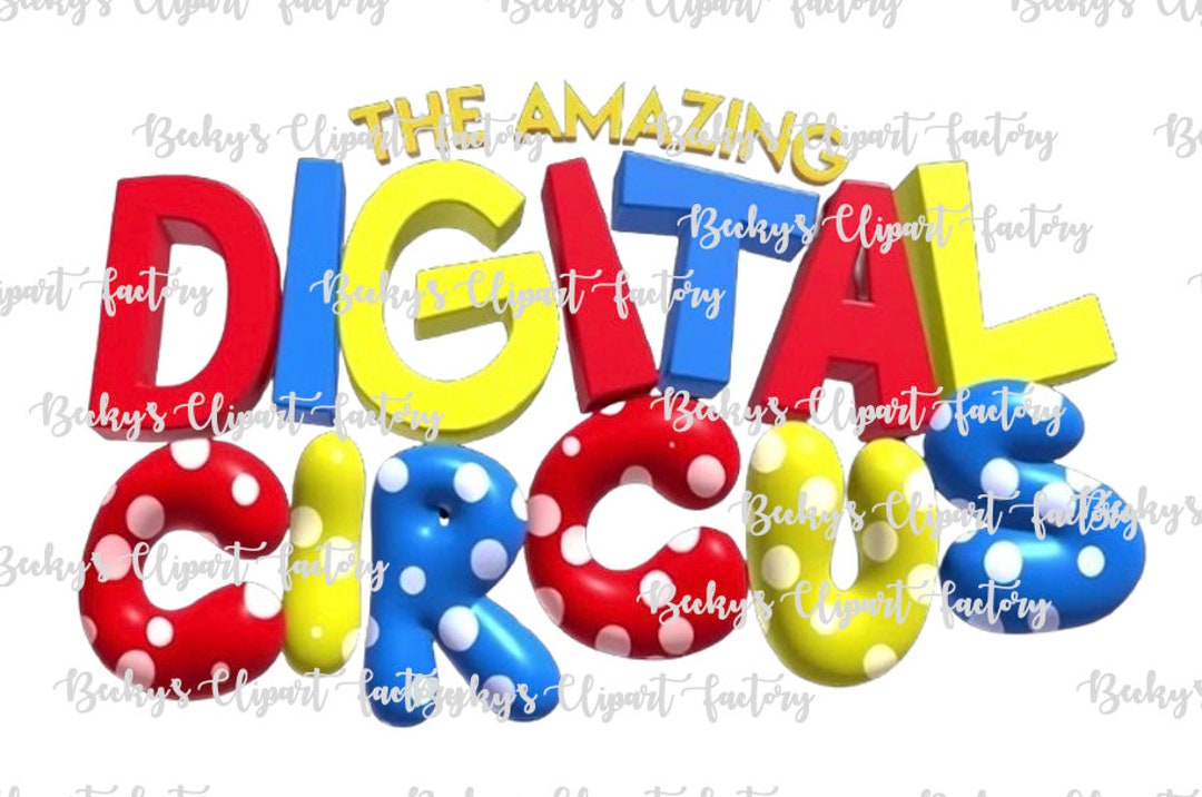Amazing Digital Circus Logo 1 Clipart Png Image Printable Downloadable ...