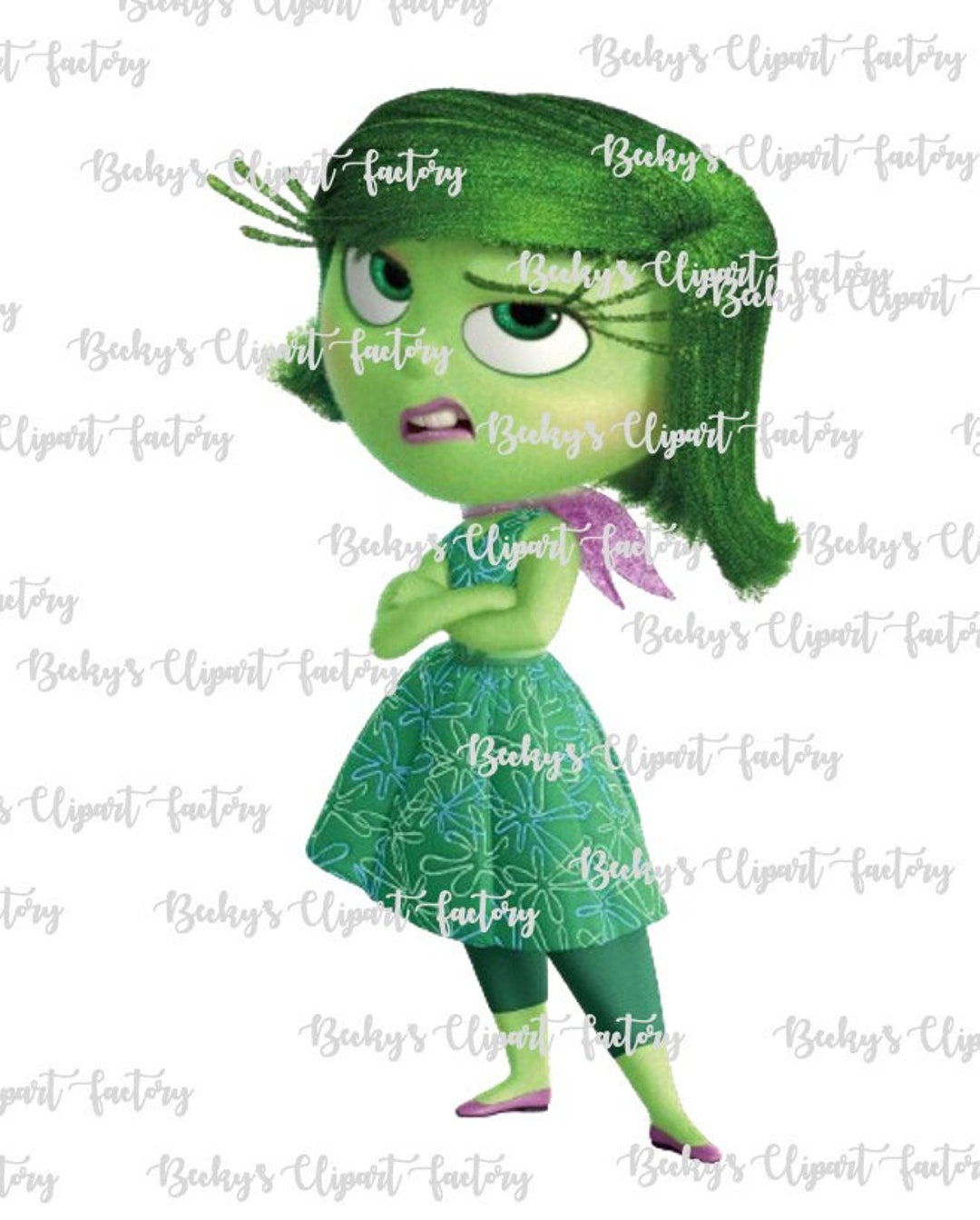 Disgust 3 Inside Out Png Image Printable Downloadable Png File - Etsy