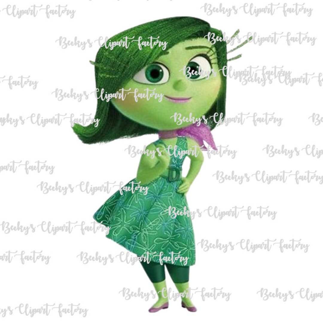 Disgust Smiling 1 Inside Out Png Image Printable Downloadable Png File ...