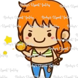 Nami 1 Onepiece Clipart Png Image Printable Downloadable Png - Etsy