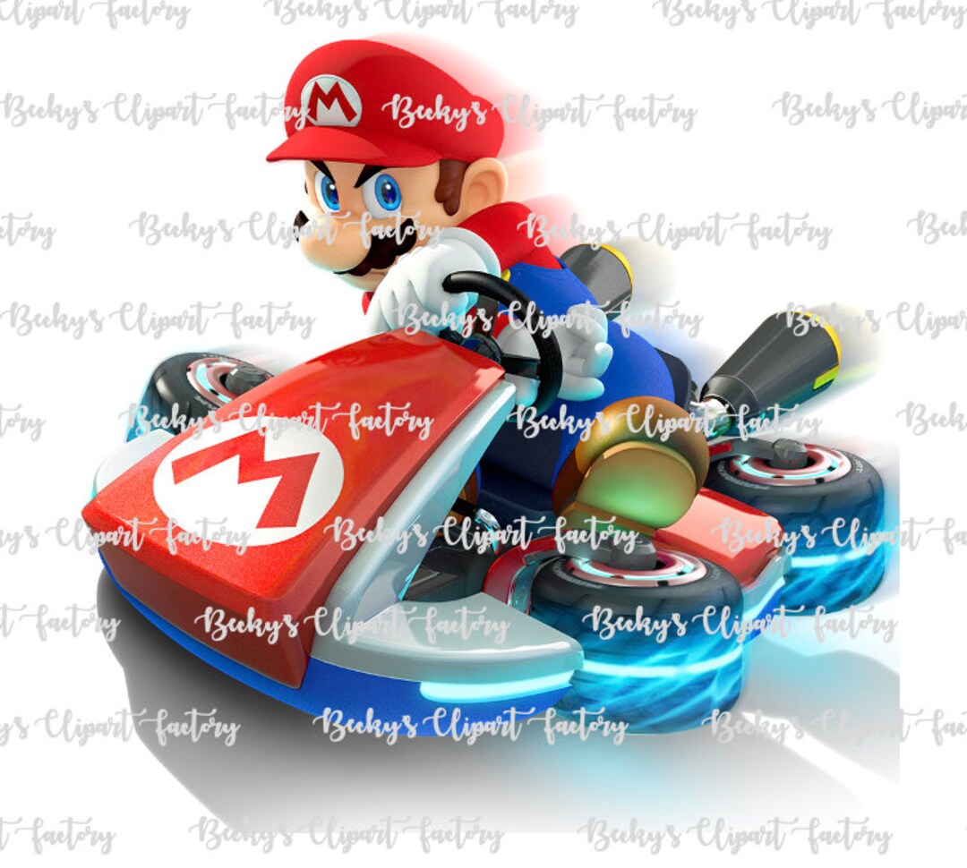 Mario Cart 2 Png Image, Clipart Printable Downloadable - Etsy Canada