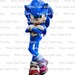 Sonic the Hedgehog Arms Crossed Movie Quality, 300 Dpi, Clipart Image ...