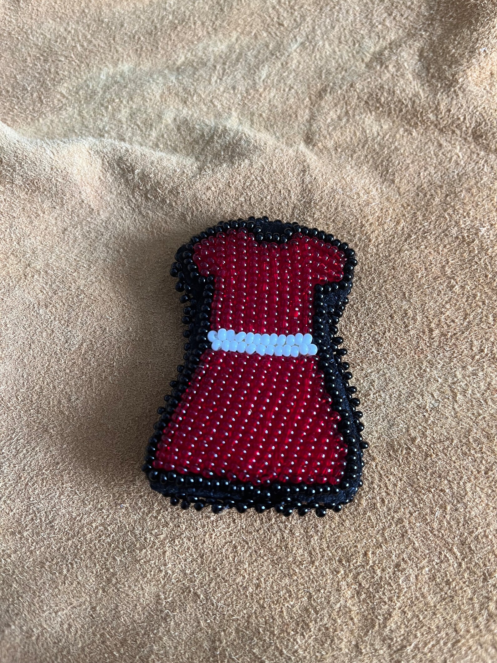 Red Dress Pin - Etsy