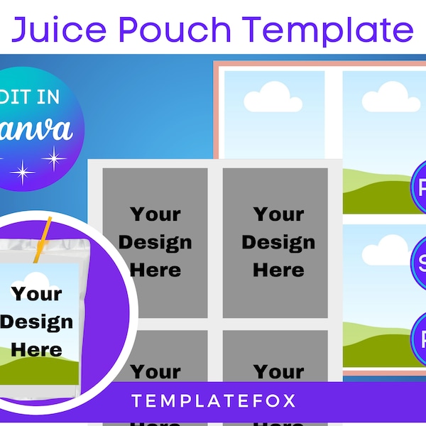Paper Pouch Template - Etsy