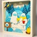 Yeti Village Episode 1, Winter Holiday Magic Tunnel Card, 3D Decoration ...