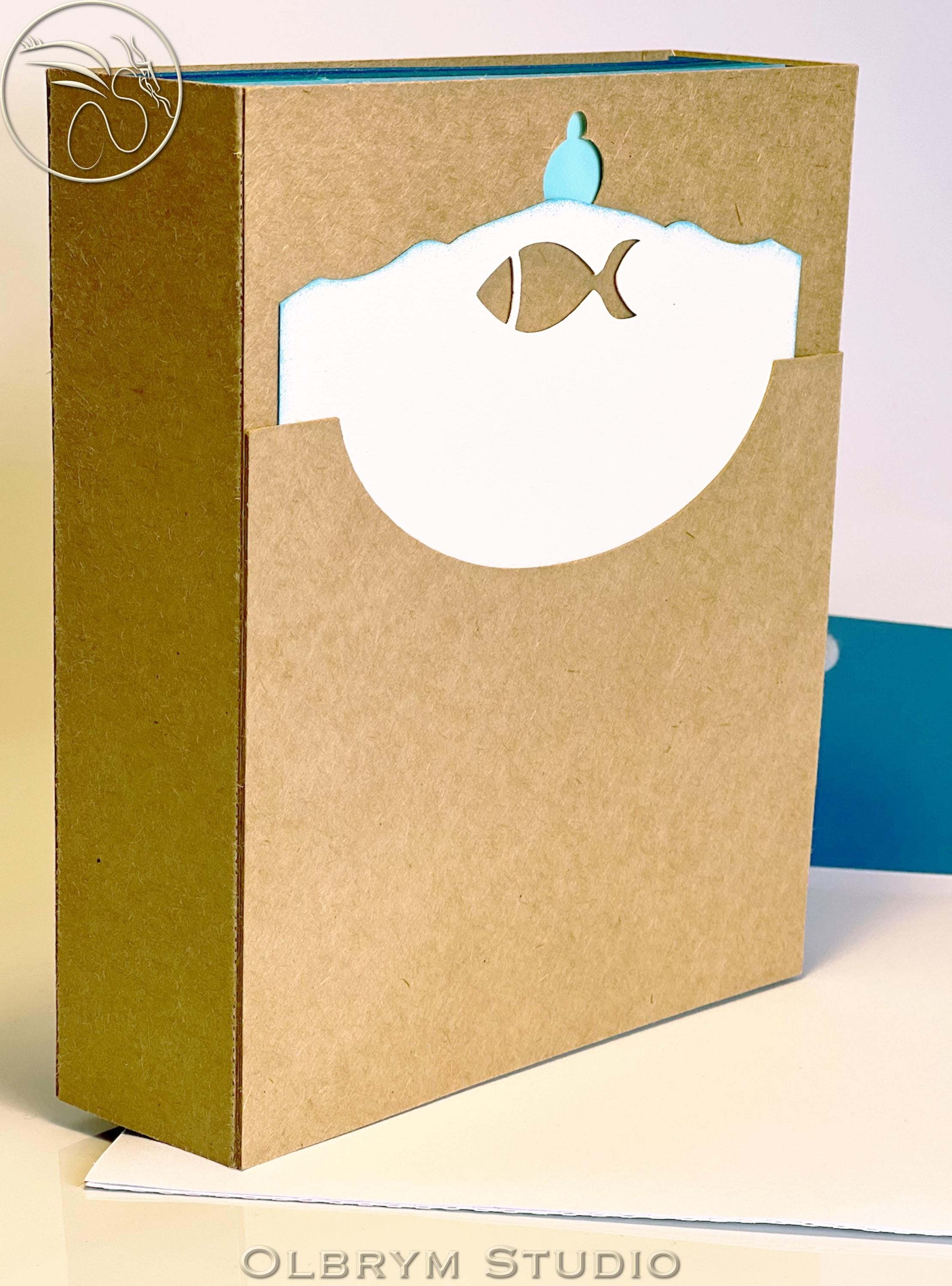 Mermaid 3D Tunnel Card, Ocean 3D Pop Updigital Template, Printable, SVG ...