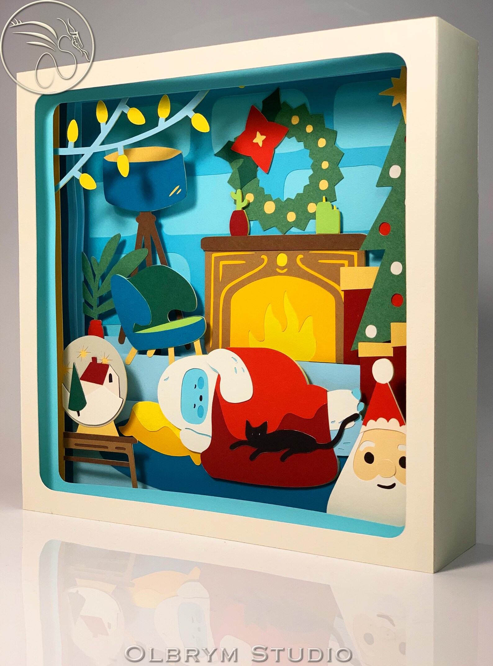 Yeti Village Bundle, Christmas Magic Tunnel Card Countdown Calendar 3D ...