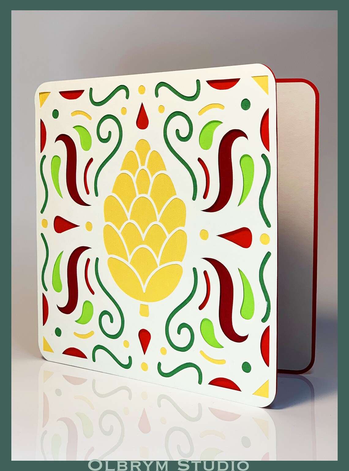 Papel Picado Christmas Gift Cards Bundle Digital Template - Etsy