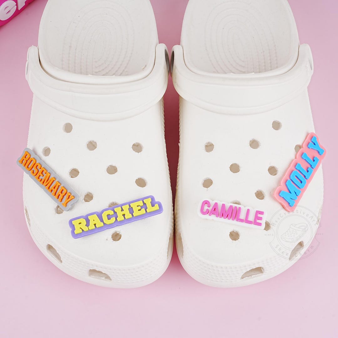 Custom 3D Printed Name Shoe Charm, Personalized Text Shoe Charm, Custom ...