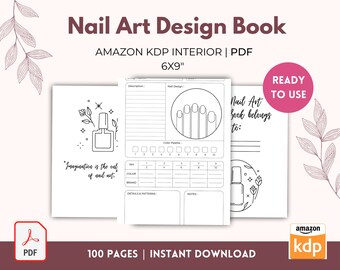 Nail Art Planner - Etsy