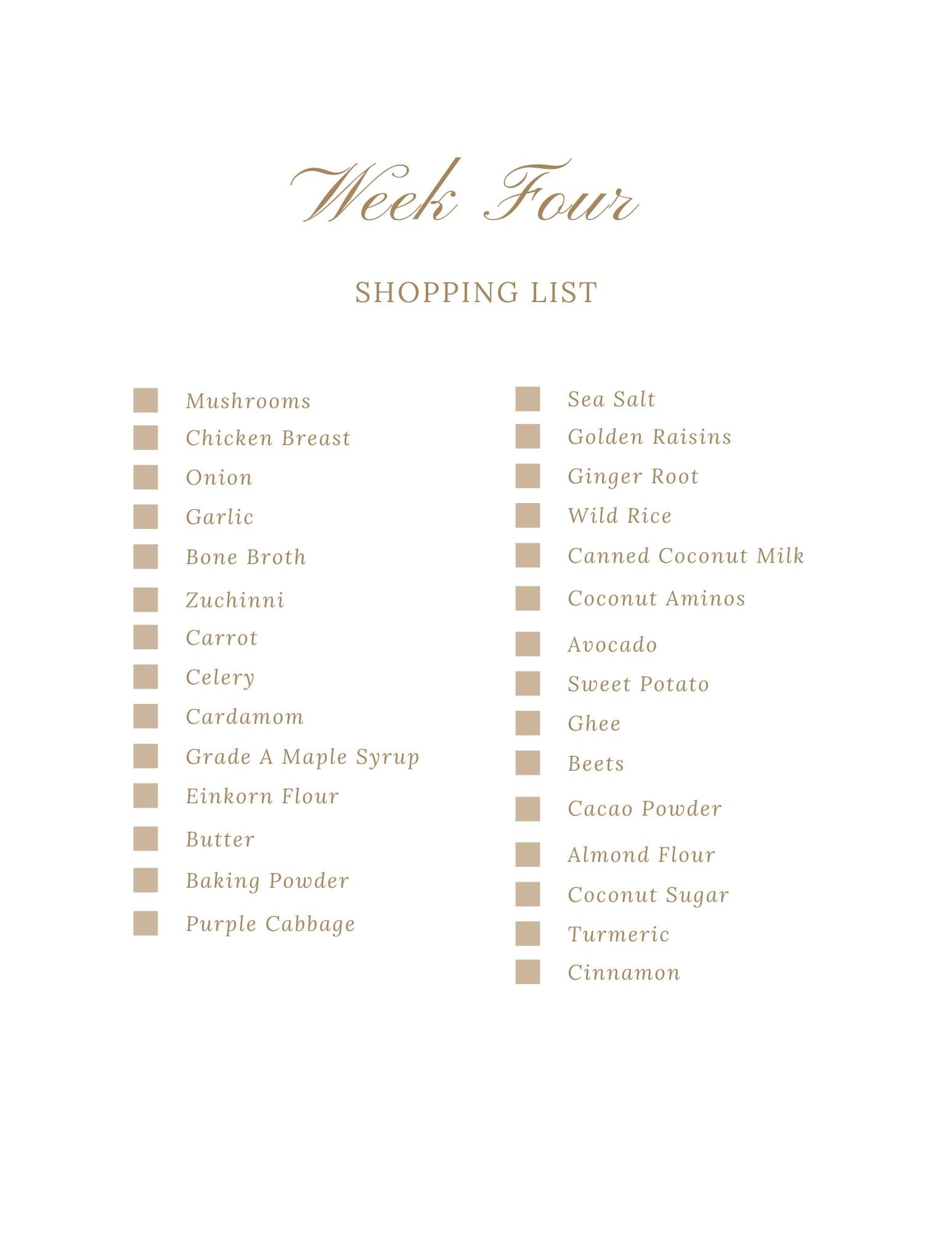 Cooking for Postpartum Digital Download Prenatal Nutrition Guide, Meal ...