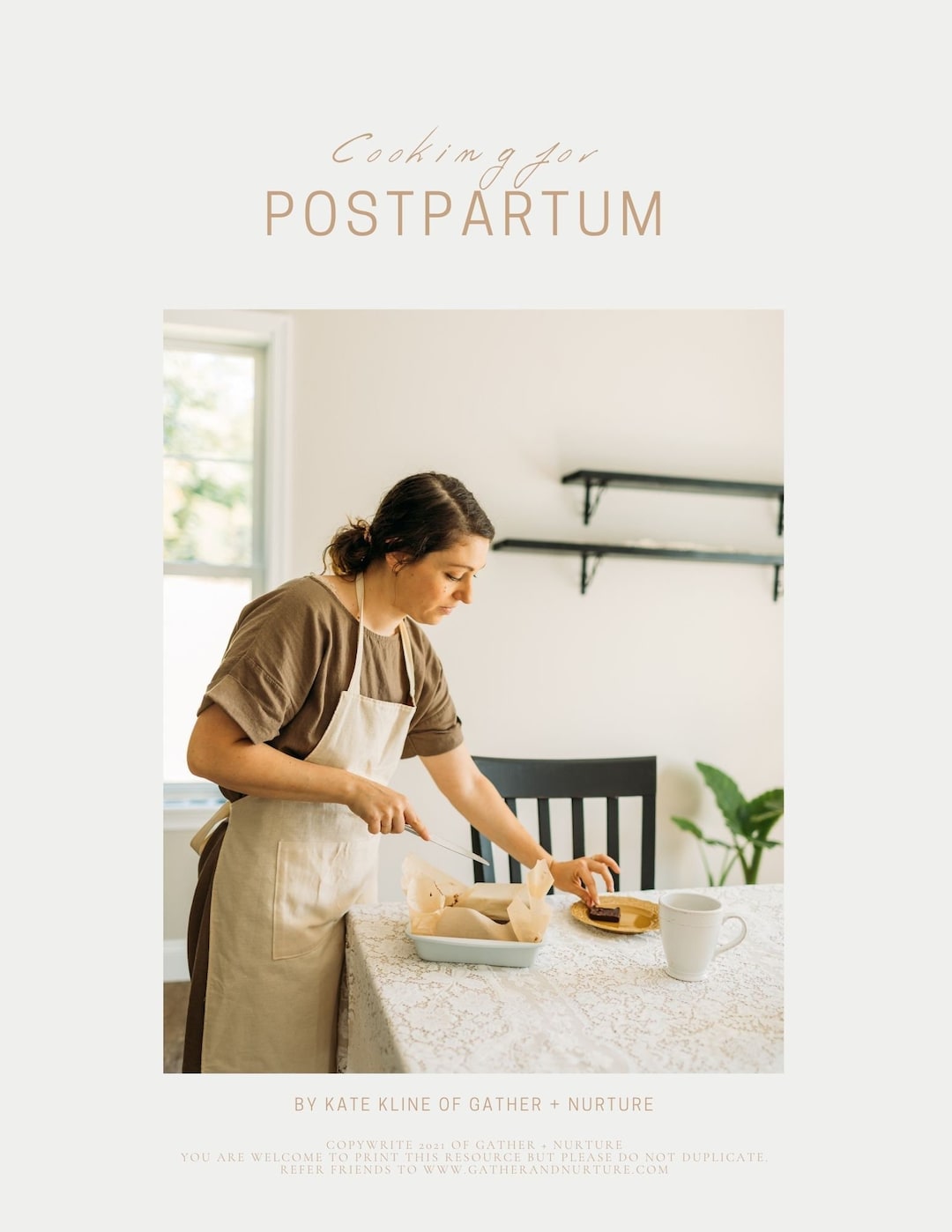 Cooking for Postpartum Digital Download Prenatal Nutrition Guide, Meal ...