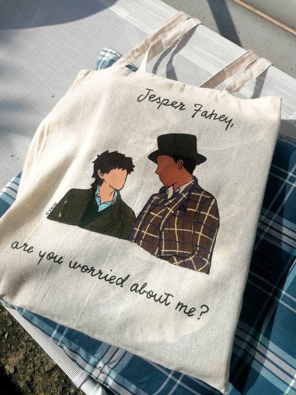 Wesper Jesper and Wylan Shadow and Bone Six of Crows Tote Bag - Etsy