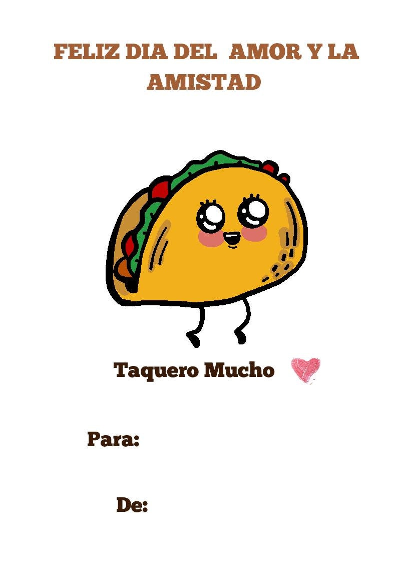 Prints Digital Prints Instant Download Spanish Valentine Card Food San ...