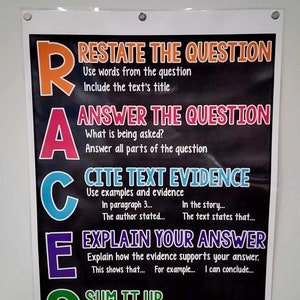 Races Anchor Chart [hard Good] - Option #1 - Etsy