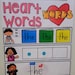 Heart Words Anchor Chart [hard Good] - Etsy