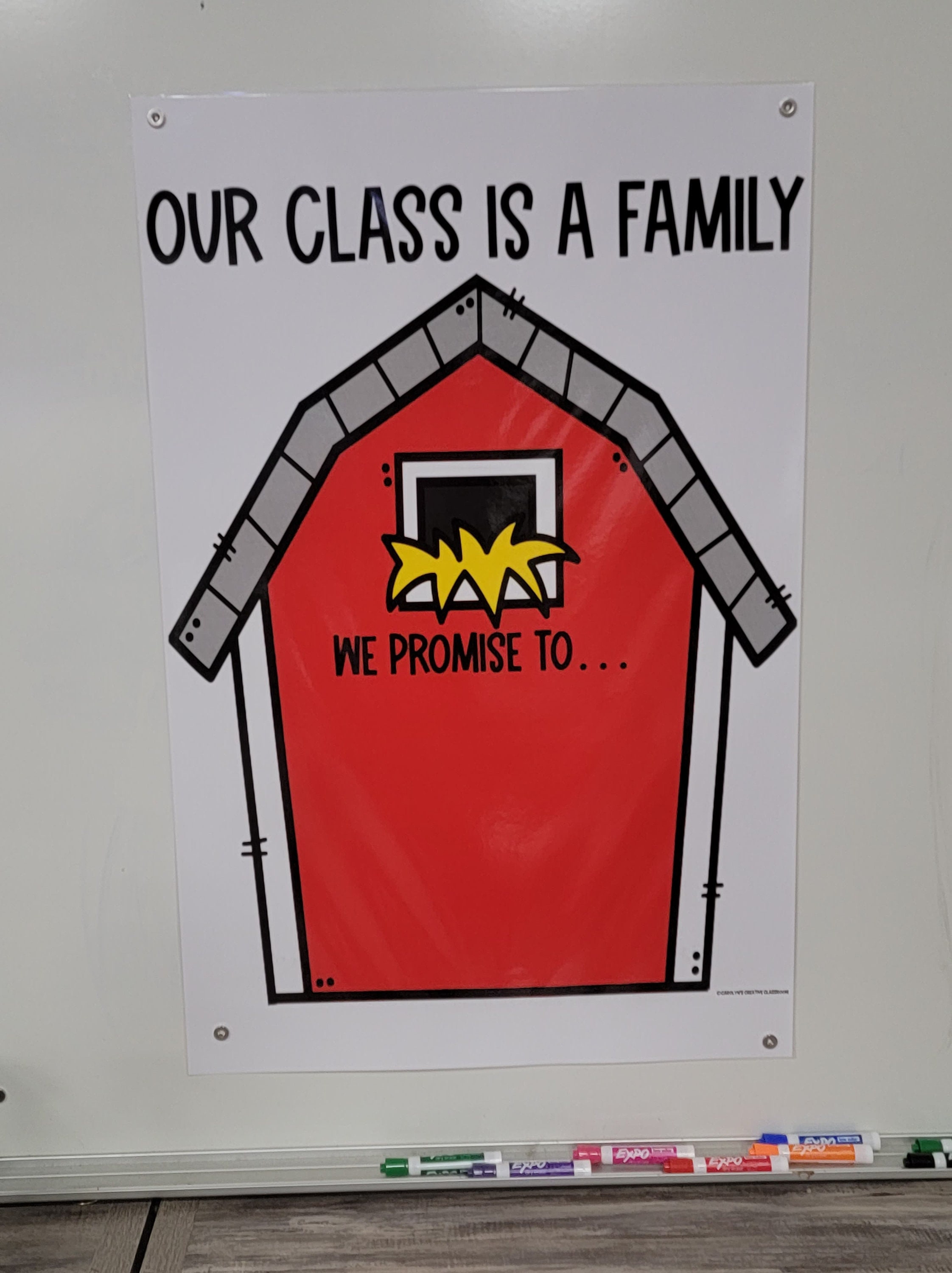 Class Rules and Expectations: We Are a Family Anchor Chart - Etsy