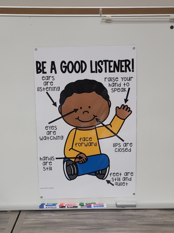 Good Listener Poster I Can Be A Good Listener! (Poster)