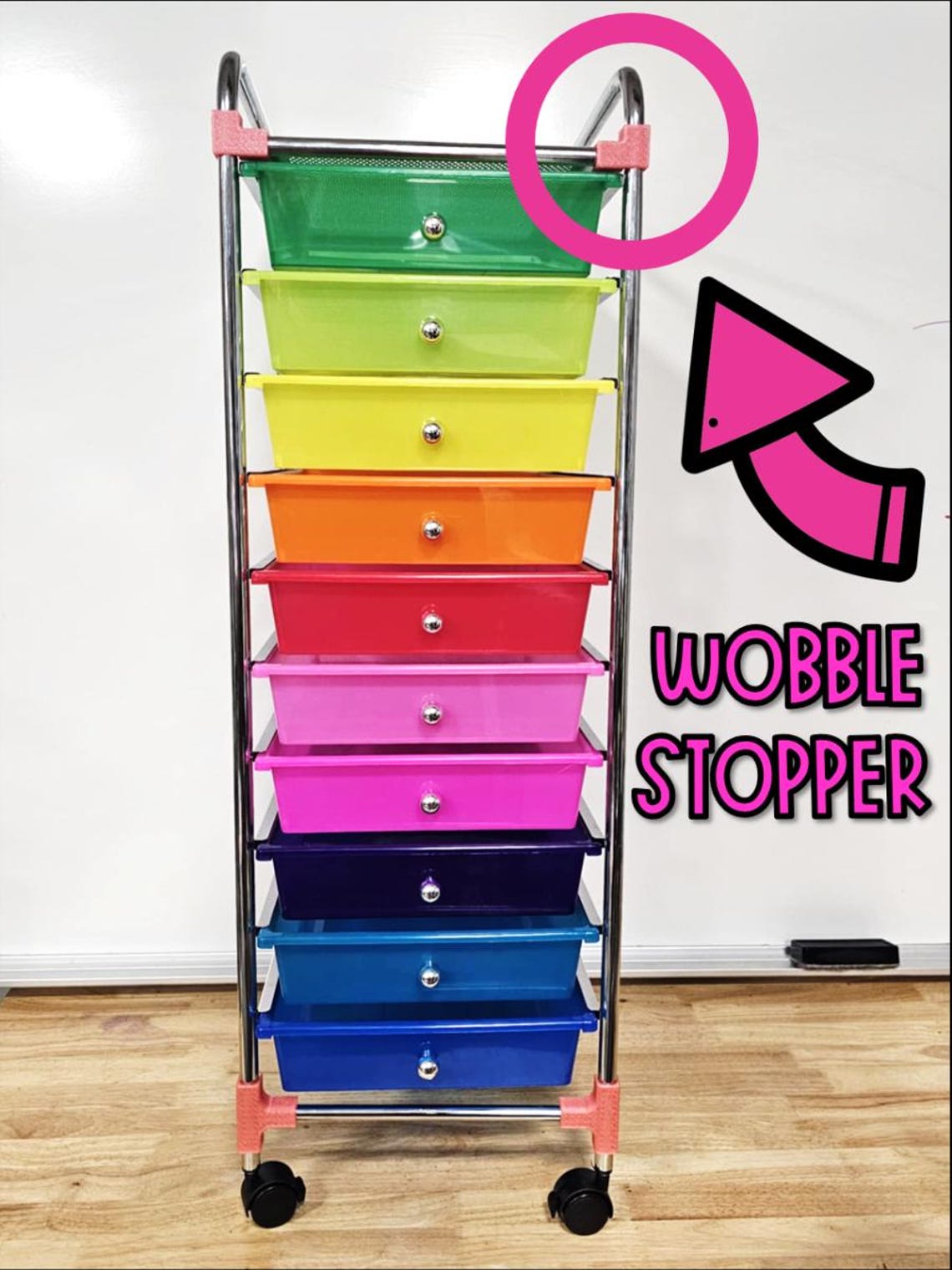 Wobble Stoppers for Rolling Carts [make Your Cart Sturdy!] - Etsy
