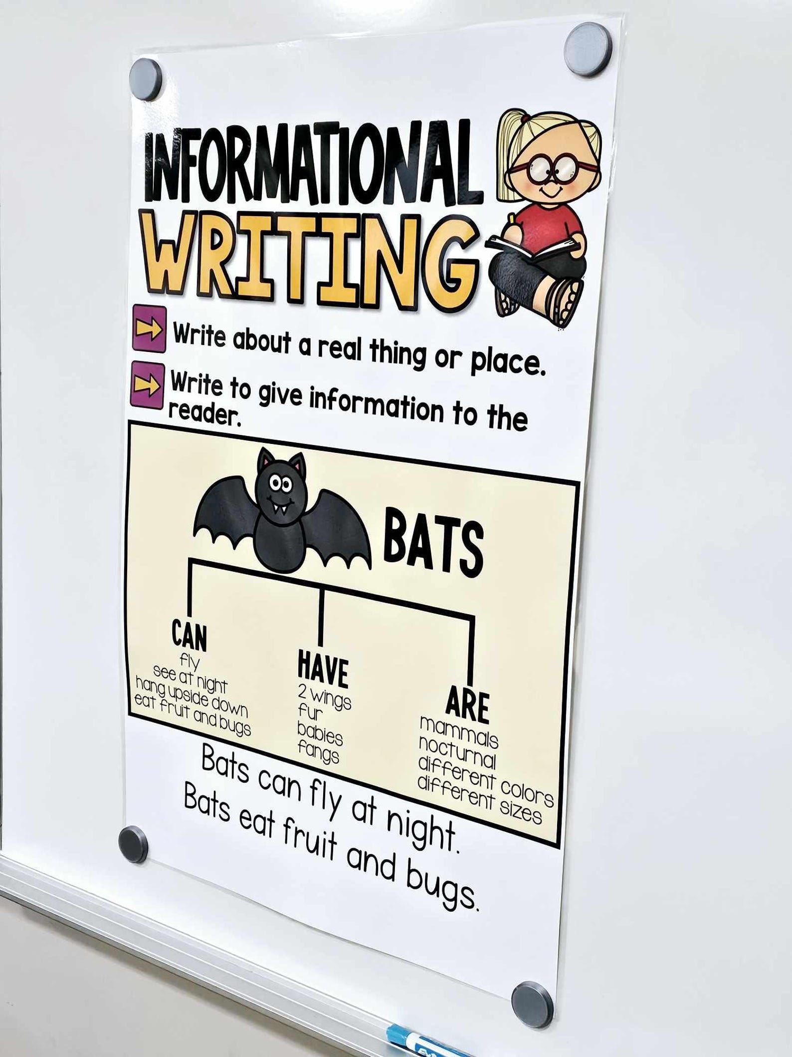 Informational Writing Anchor Chart [hard Good] - Option #2 - Etsy
