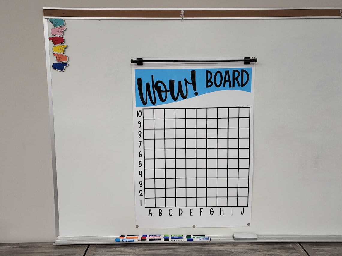 WOW! Board Anchor Chart [hard Good] - Option #1 - Etsy