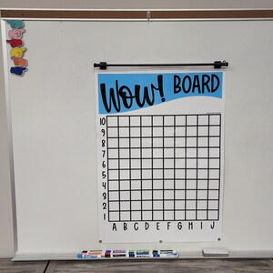 WOW! Board Anchor Chart [hard Good] - Option #1 - Etsy