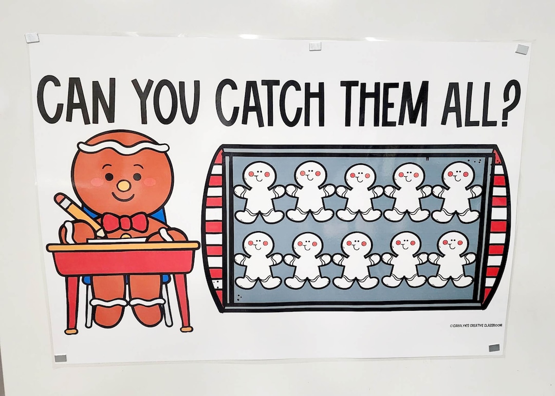 Incentive Anchor Chart [hard Good] - Catch Gingerbread - Etsy