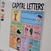 Capital Letters Anchor Chart hard Good Option 2 - Etsy