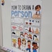 How to Draw a Person Anchor Chart [hard Good] - Etsy