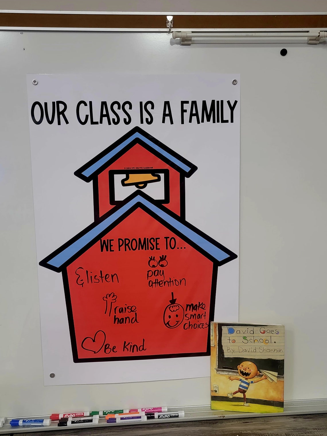 Class Rules and Expectations: We Are a Family Anchor Chart - Etsy