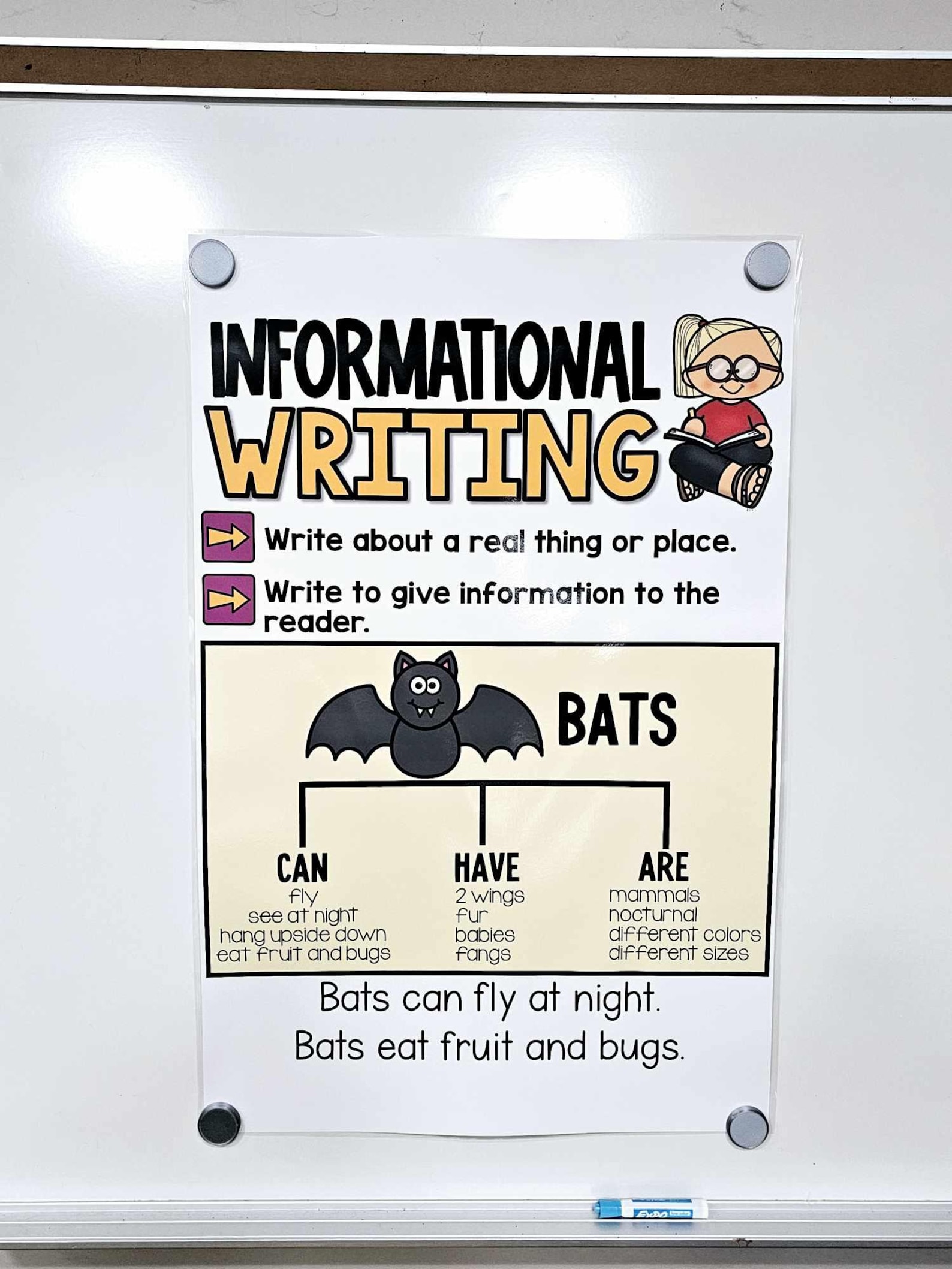 Informational Writing Anchor Chart [hard Good] - Option #2 - Etsy