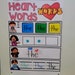 Heart Words Anchor Chart [hard Good] - Etsy
