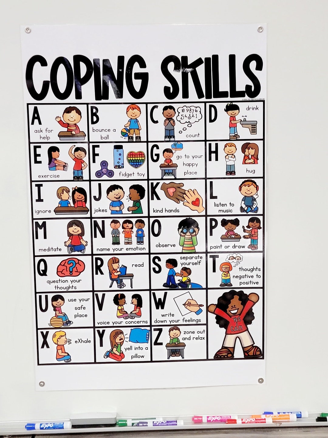 Coping Anchor Chart [hard Good] - Etsy