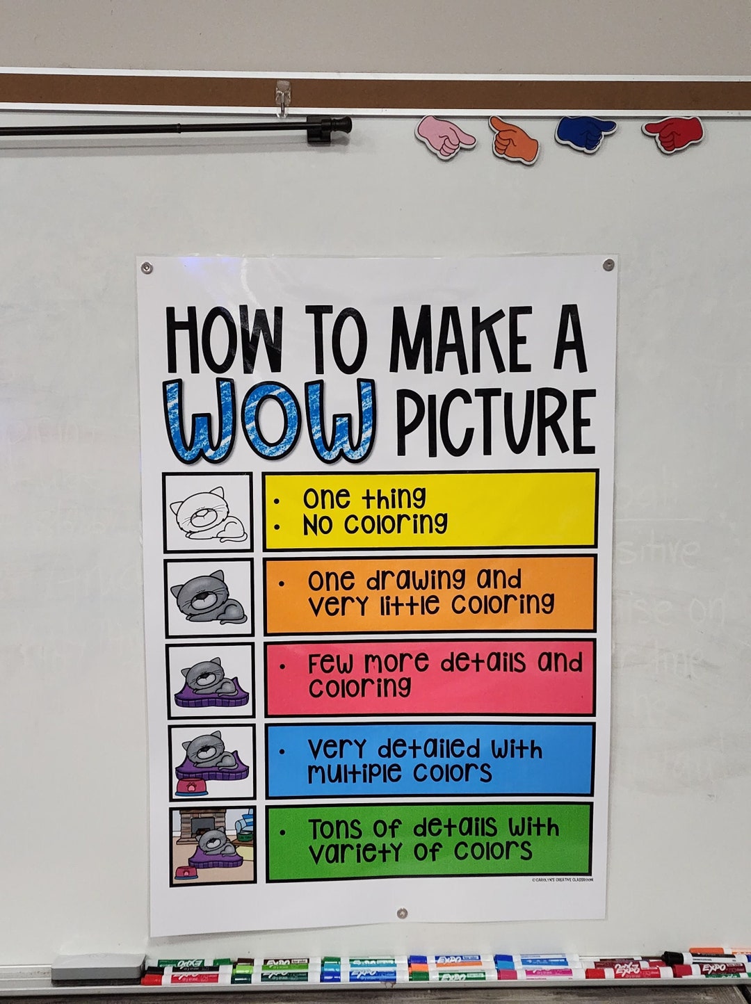 How to Make a WOW Picture Anchor Chart [hard Good] - Etsy