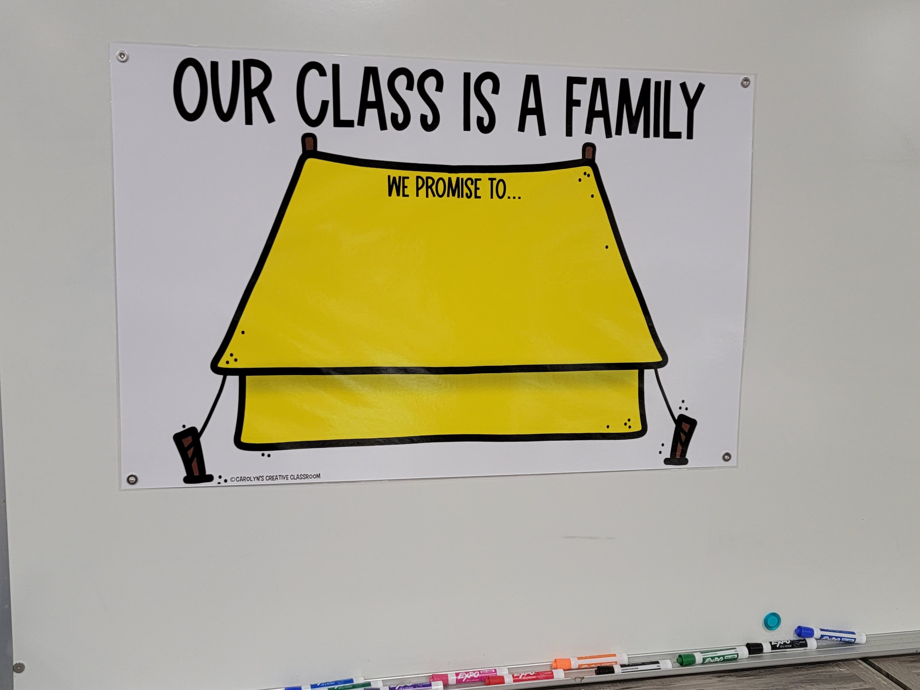 Class Rules and Expectations: We Are a Family Anchor Chart - Etsy