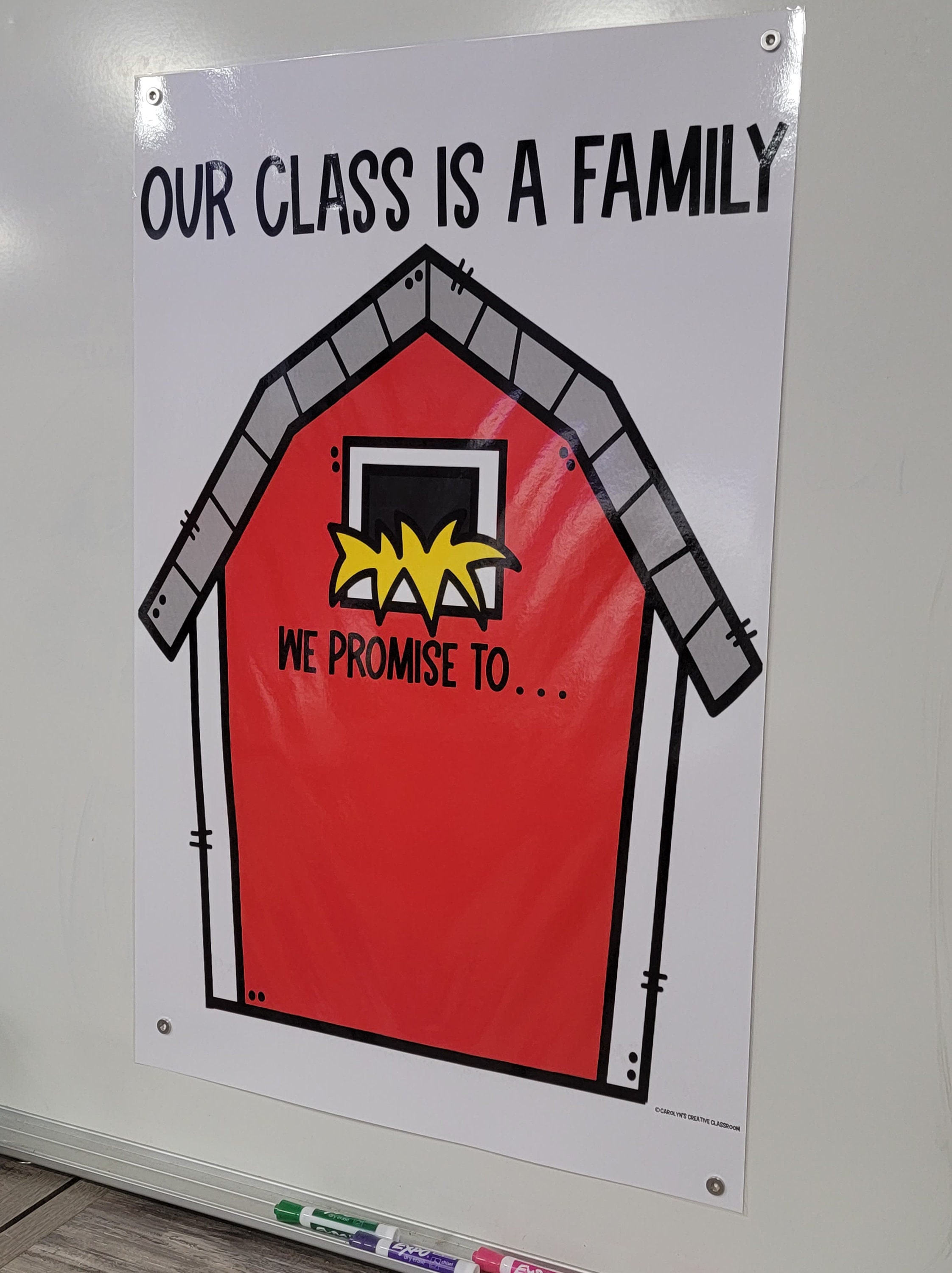 Class Rules and Expectations: We Are a Family Anchor Chart - Etsy