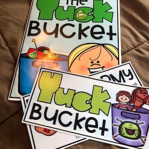 Yuck Bucket Social Story Book - Etsy