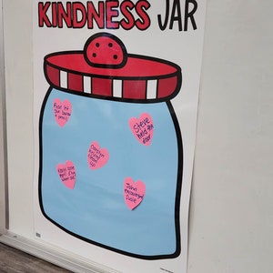 Kindness Jar Anchor Chart [hard Good] - Option 1 - Etsy