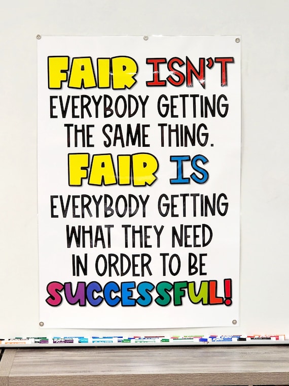 Fair Anchor Chart hard Good Option 2 - Etsy