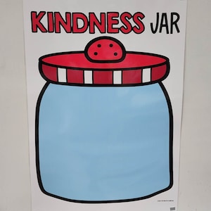 Kindness Jar Anchor Chart [hard Good] - Option 1 - Etsy