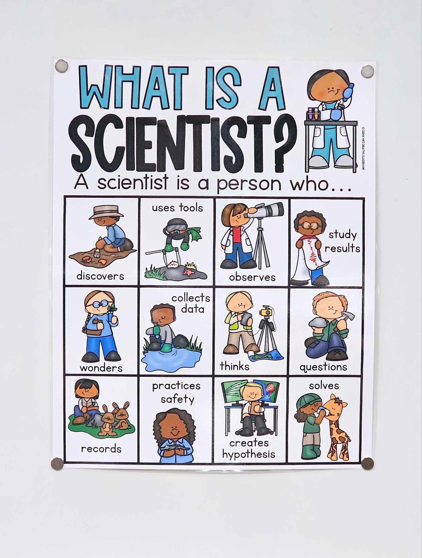 What is a Scientist? Anchor Chart [hard Good] - Option 1 - Etsy