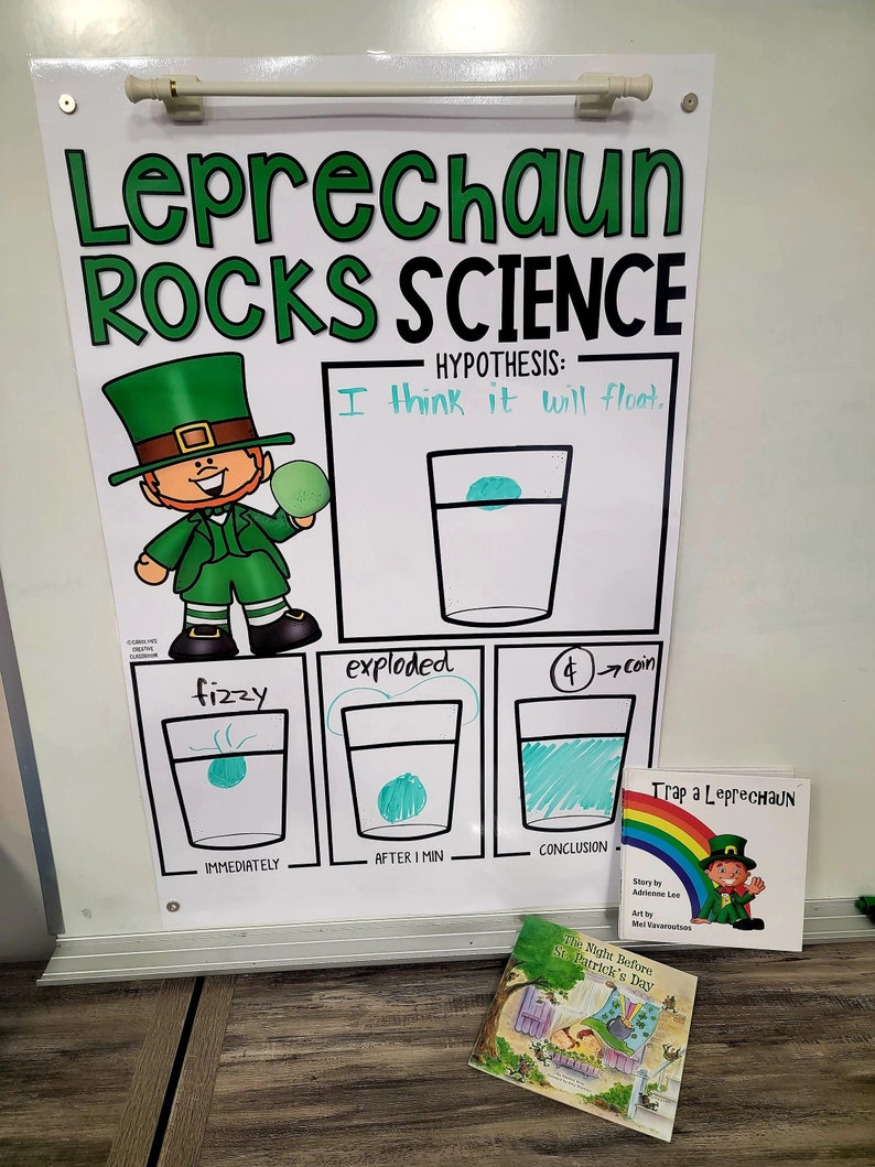 Leprechaun Rocks Experiment Anchor Chart [hard Good] - Etsy