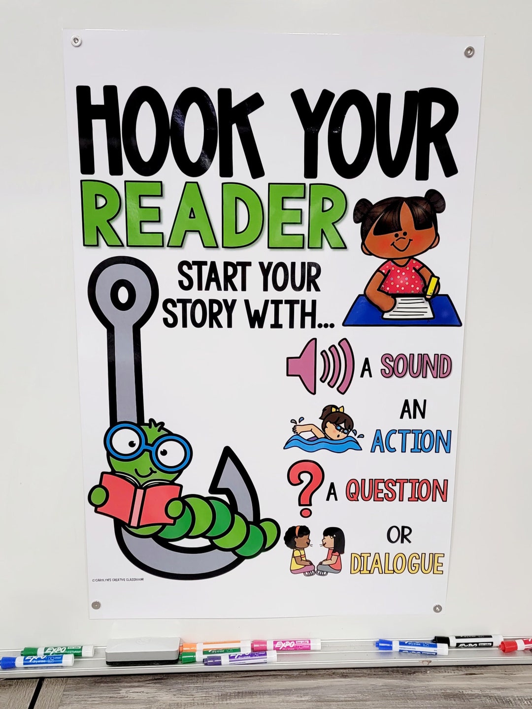 Hook Your Reader Anchor Chart [hard Good] - Etsy