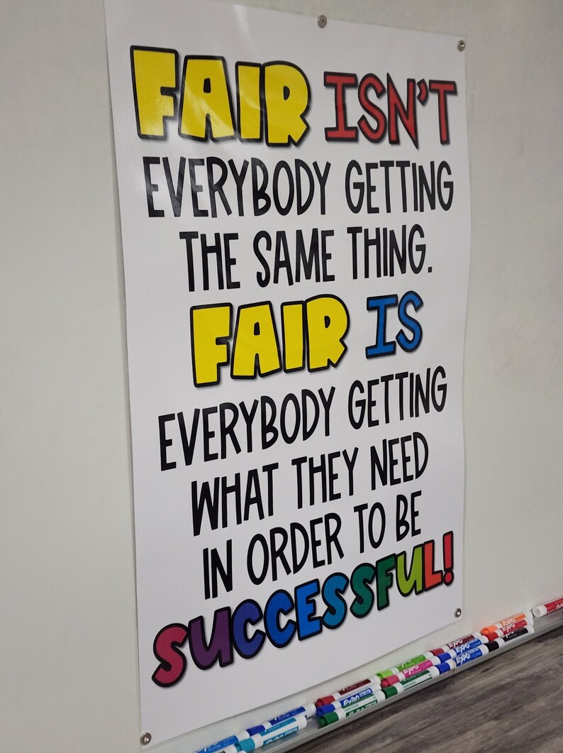 Fair Anchor Chart hard Good Option 2 - Etsy