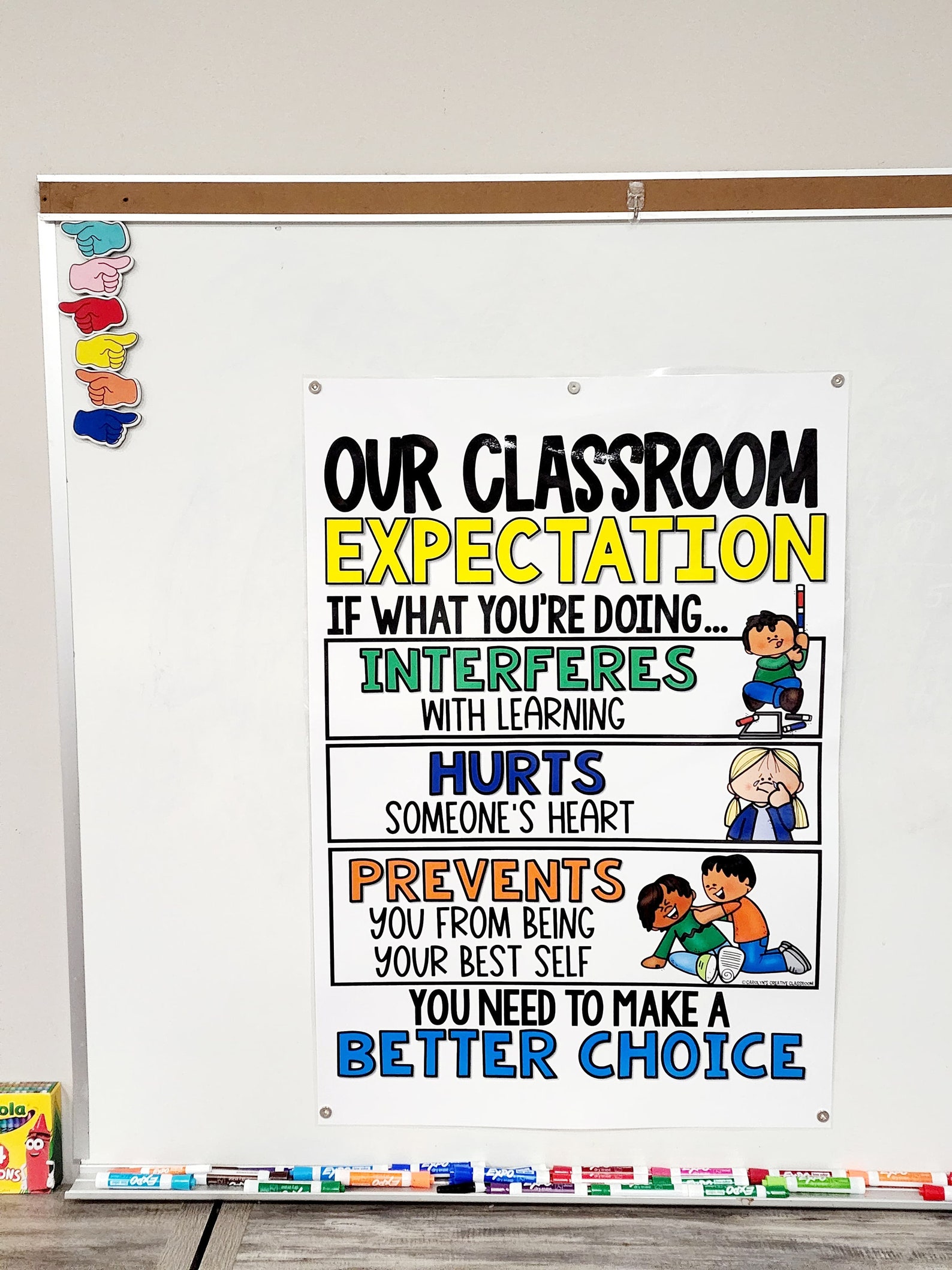 Our Class Expectation Anchor Chart [hard Good] - Version 1 - Etsy